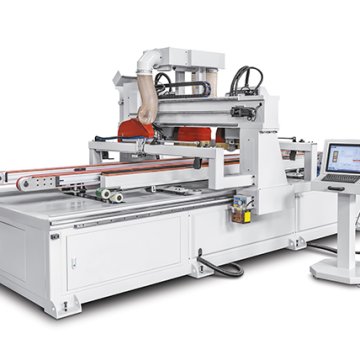 FOUR SIDES SOLID WOOD DOOR SQUARING MACHINE